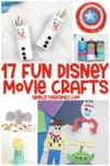 17 Easy Disney Movie Crafts When You Are Stuck Inside