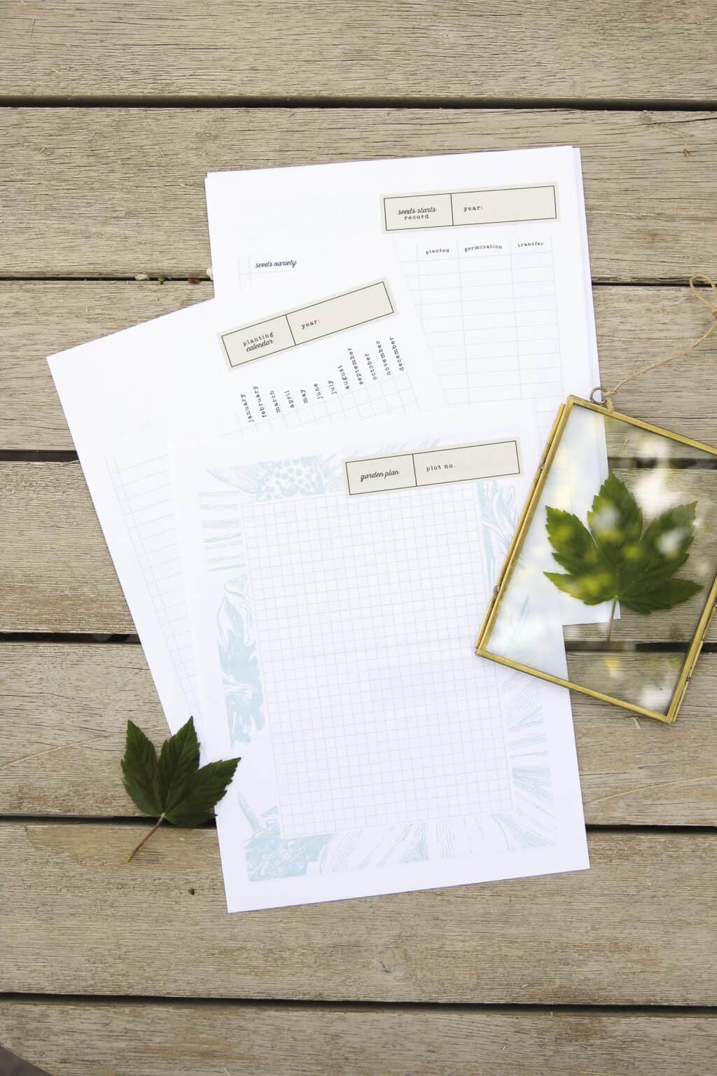 The Ultimate Printable Garden Planner + 12 Page Garden Planning Journal