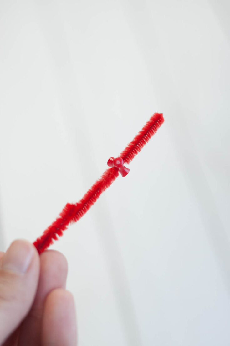 Easy DIY Candy Cane Christmas Craft With 3 Supplies