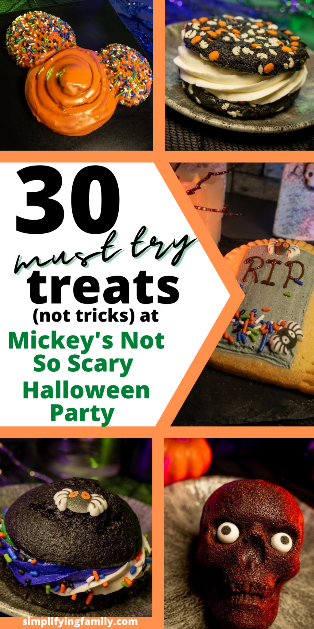 Spookilicious Mickey’s Not So Scary Halloween Party Food Guide 2025